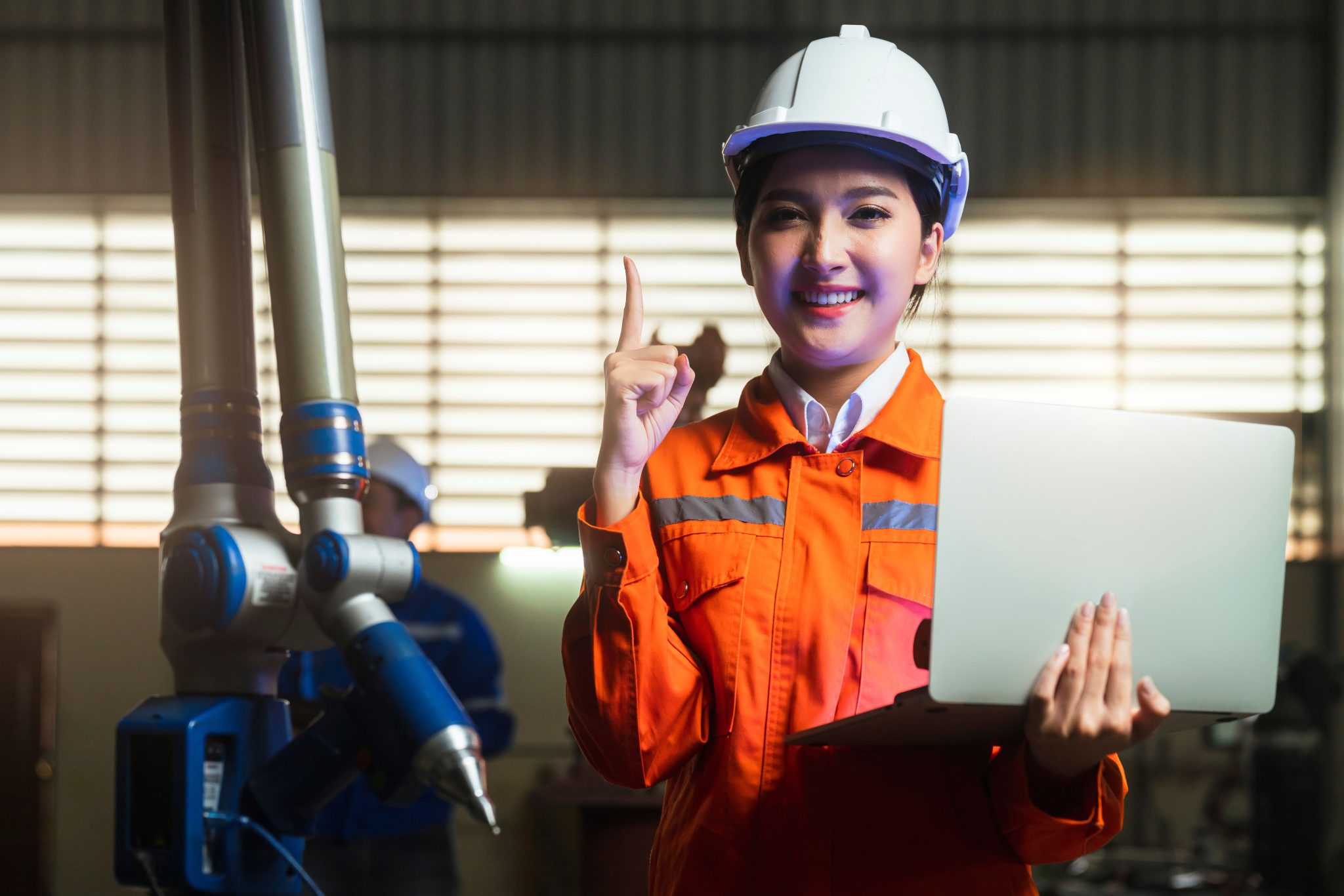 engineer-specialist-asian-female-technician-maintenance-inspect-relay ...